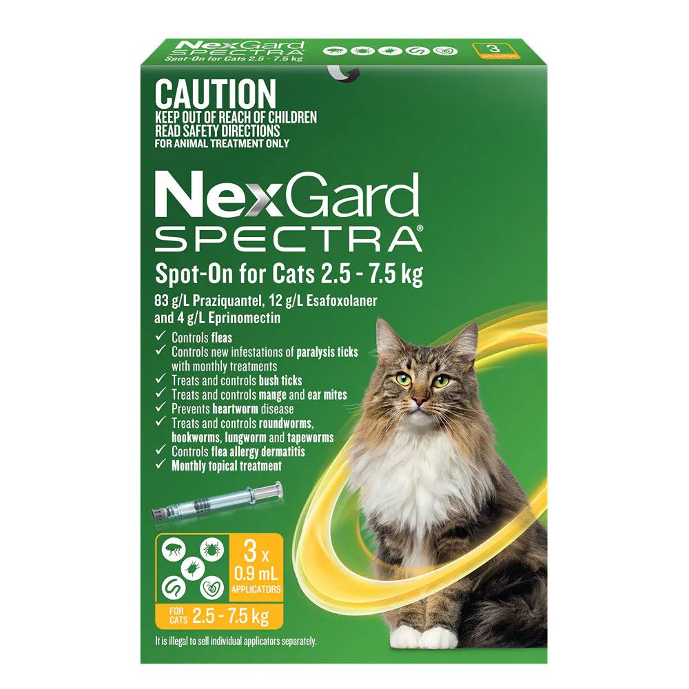 Obay NEXGARD SPECTRA RED 6'S Pet shop